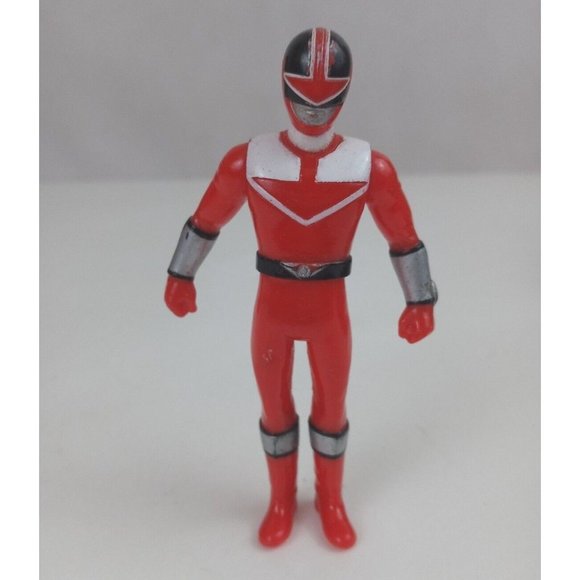 Bandai Namco | Toys | 200 Bandai Power Rangers Time Force Red Ranger 375 Vinyl Figure | Poshmark